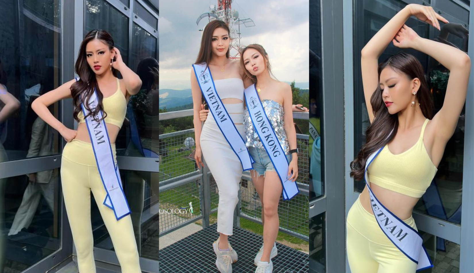 Đại diện Việt Nam tại Miss Supranational tỏa sáng trước đối thủ Hong ...