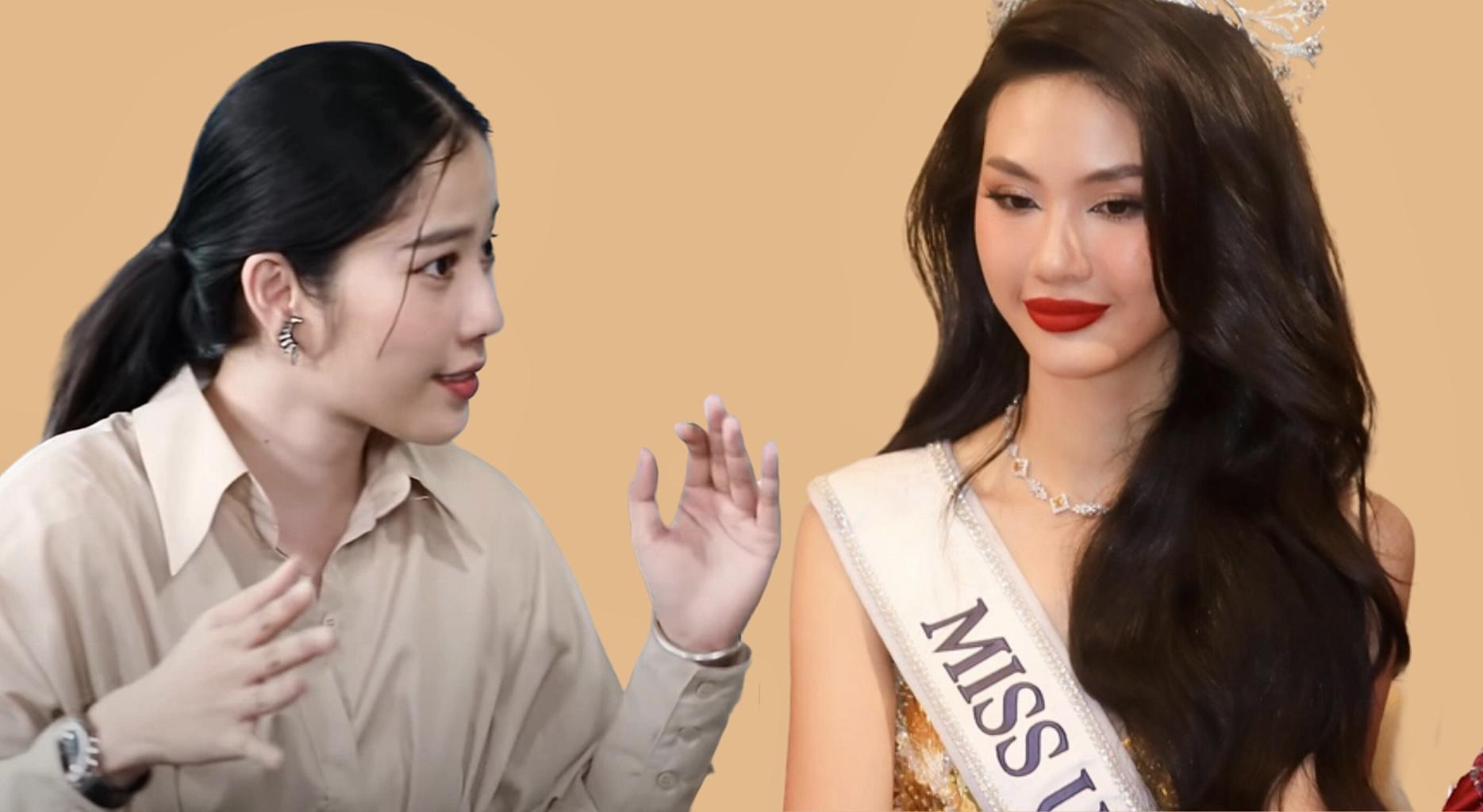Nam Em “chê” khi Bùi Quỳnh Hoa đăng quang Miss Universe Vietnam 2023 ...