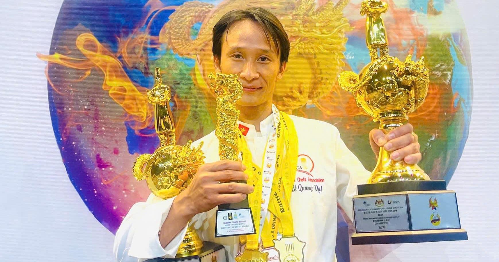 Master Chef Lê Quang Đạt liên tiếp chinh phục giải thưởng quốc tế về ...