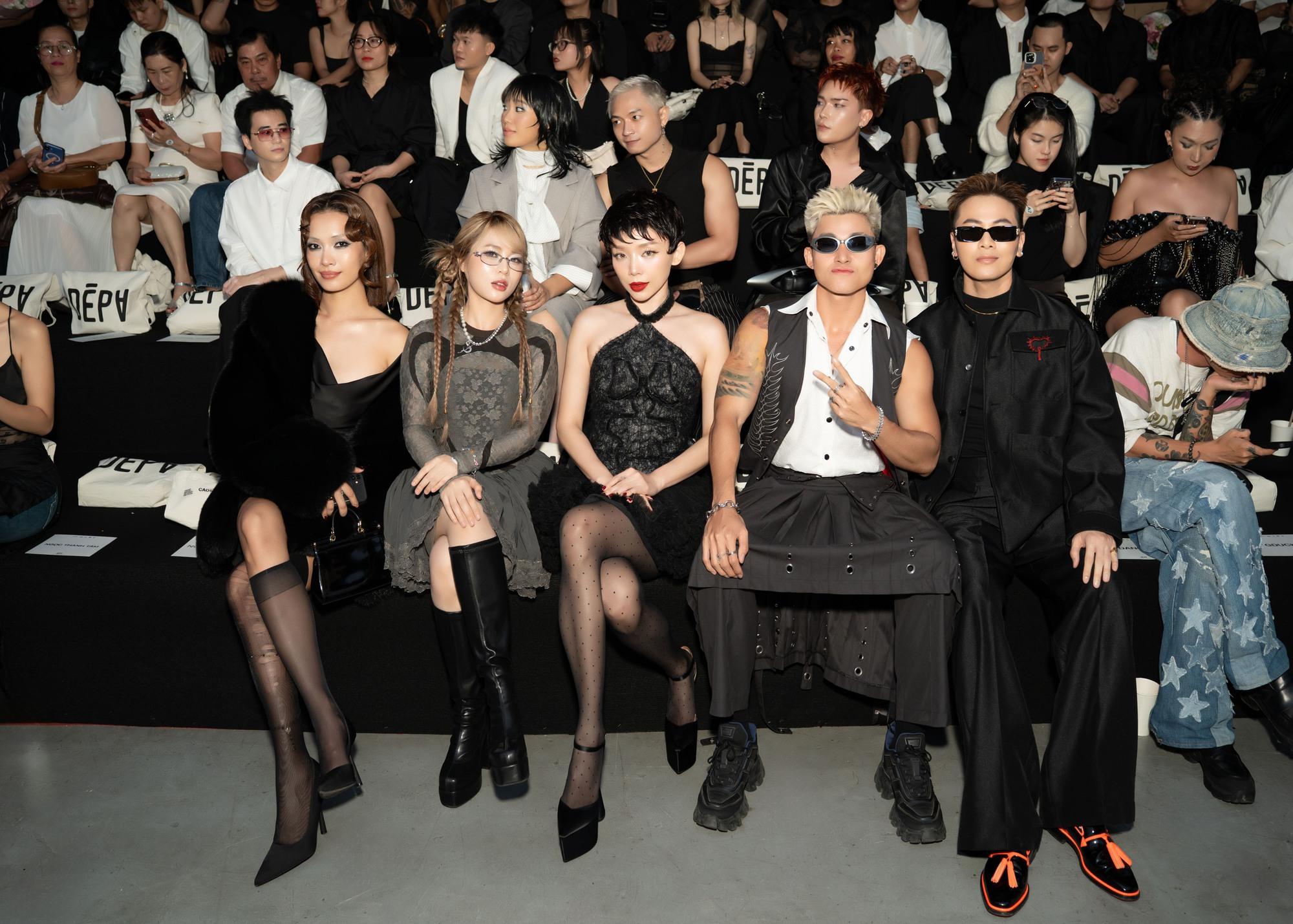 Tóc Tiên và dàn sao “đốt cháy” thảm đỏ DEPA Fashion Show bằng loạt ...